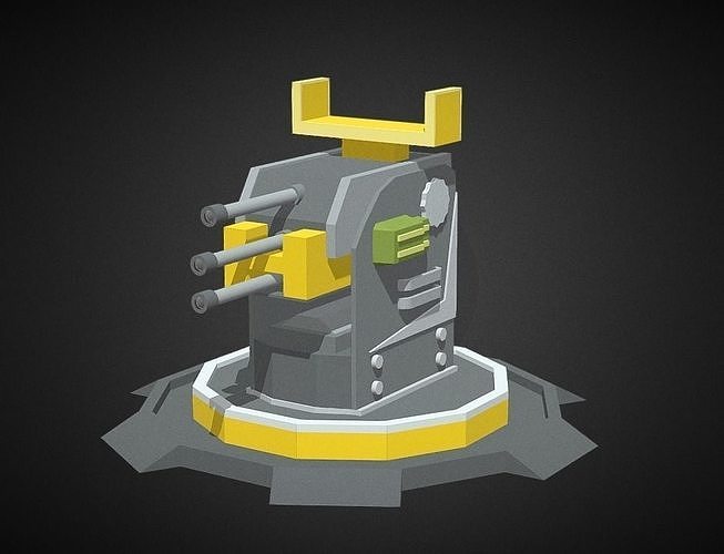 Tower Defence free 3D model | CGTrader