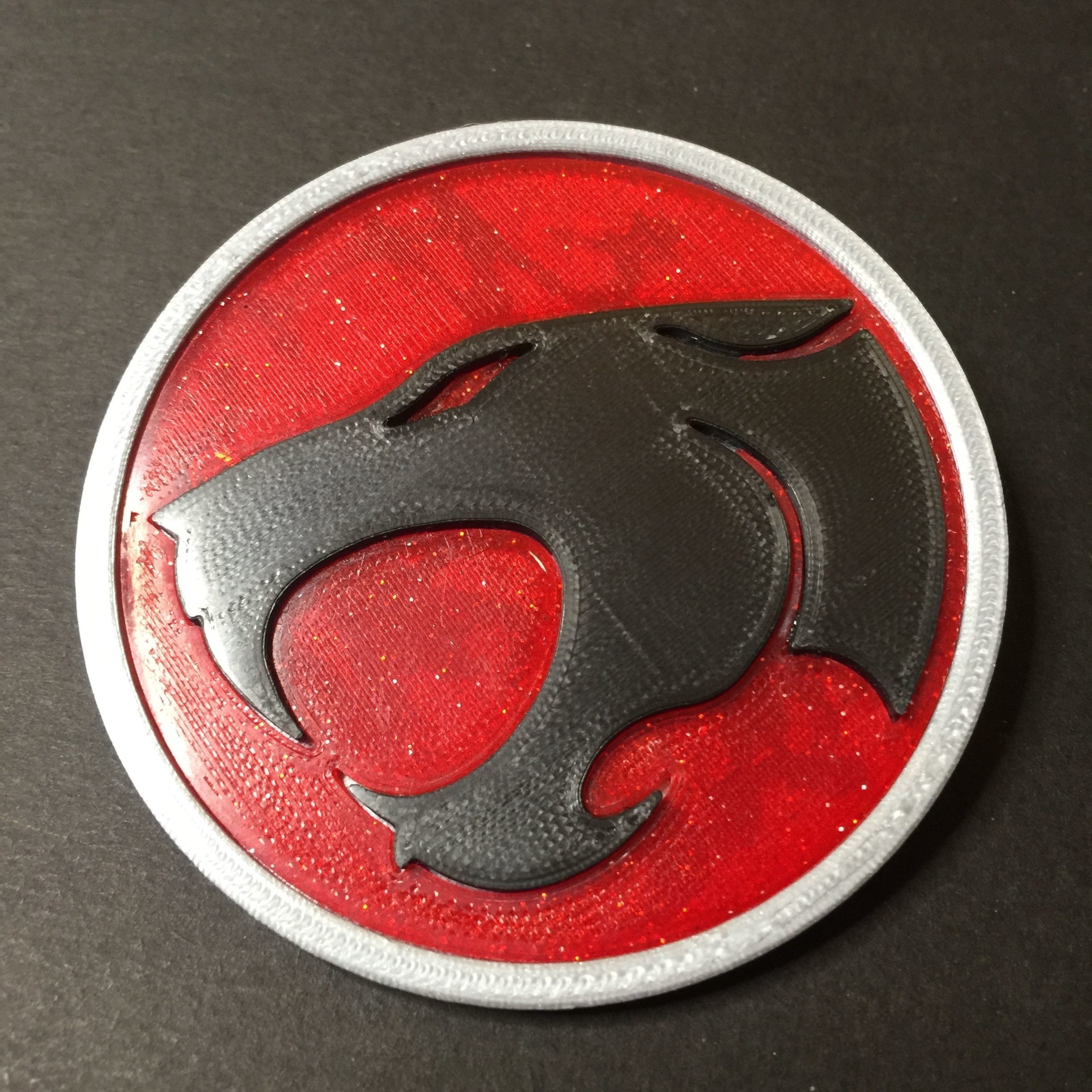 Multiple sized Thundercats Emblem Badges 3D model 3D printable | CGTrader