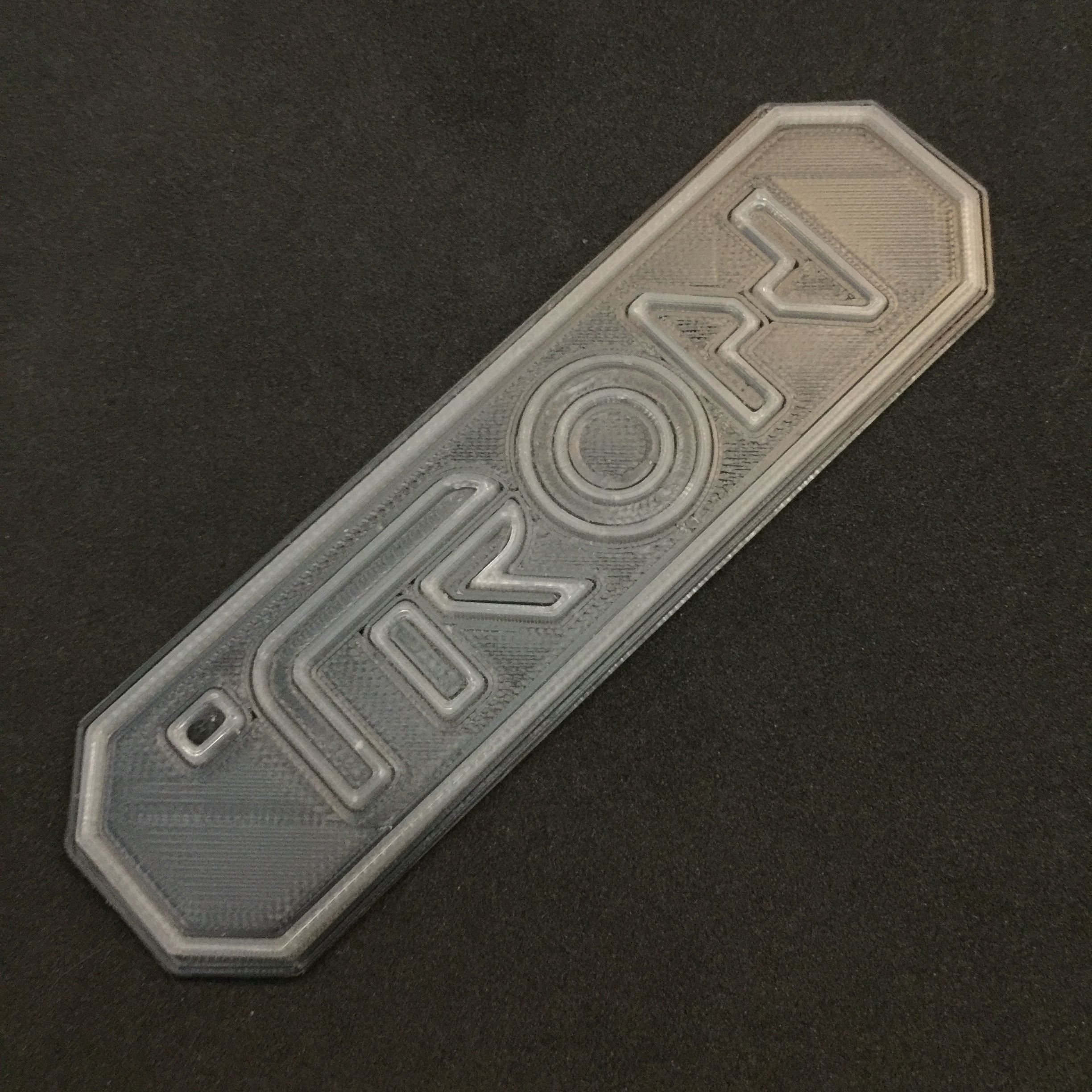 Tron Emblem Badge 3D model 3D printable | CGTrader