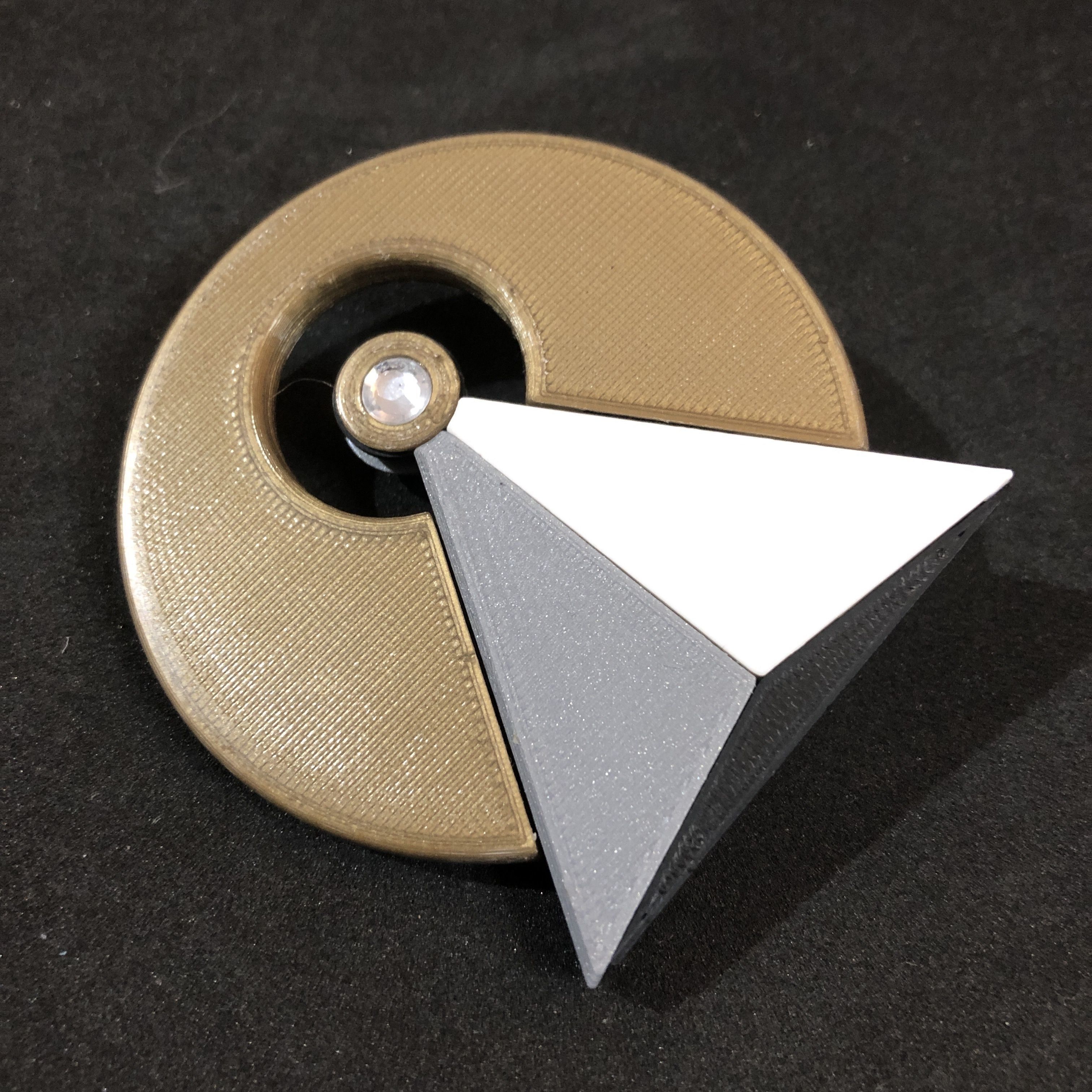 Vulcan IDIC Emblem Badge 3D model 3D printable | CGTrader