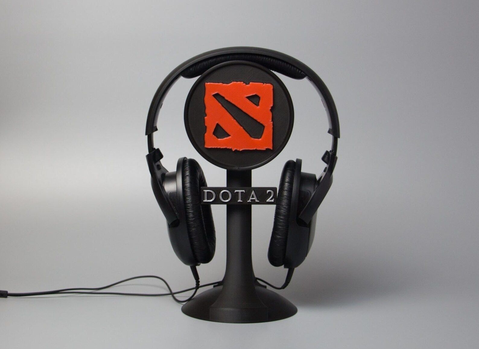 DOTA 2 HEADPHONE STAND GAMING SETUP GAMER HEADSET 3D model 3D printable ...
