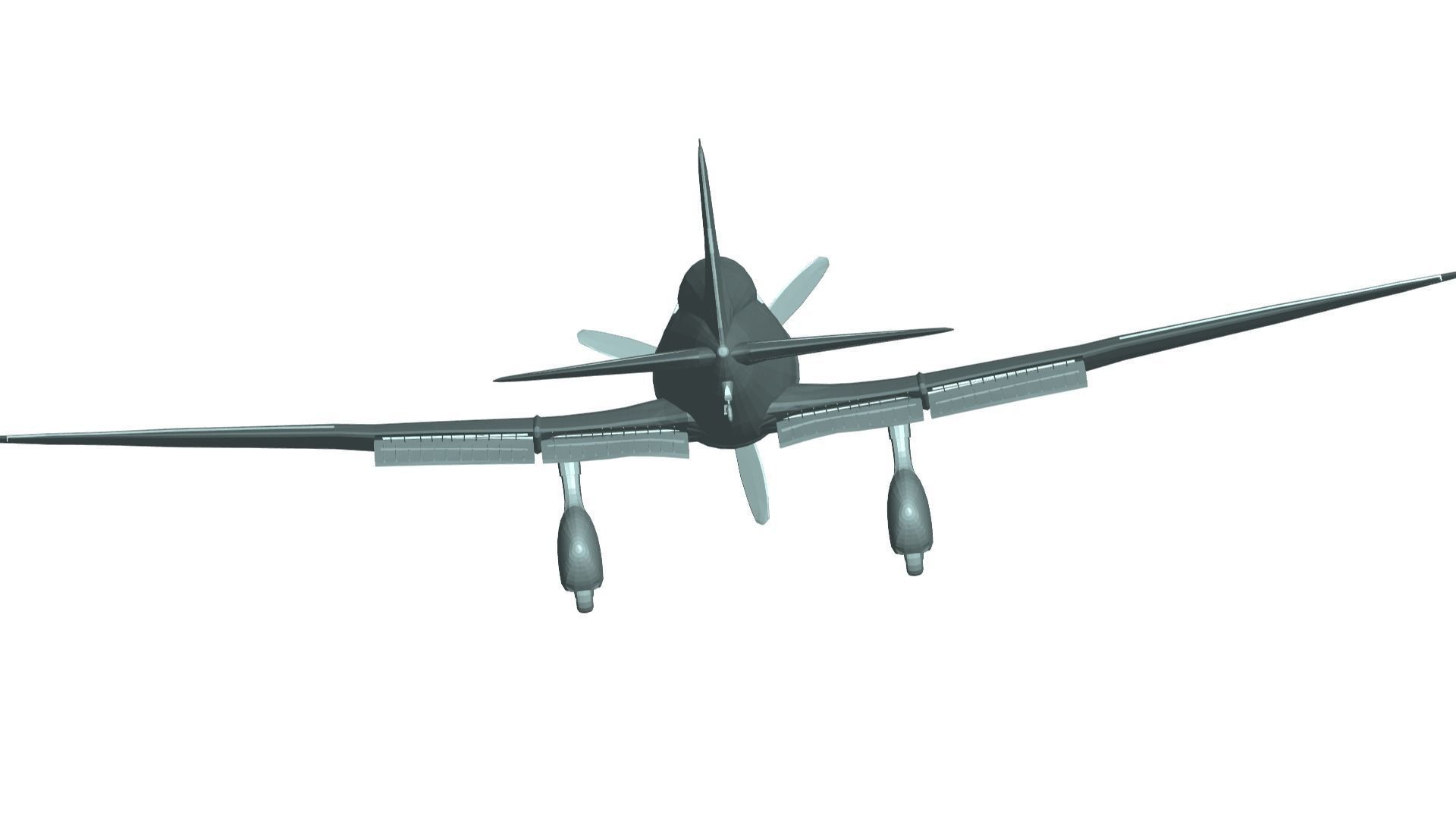 Mitsubishi A5M 3D model | CGTrader