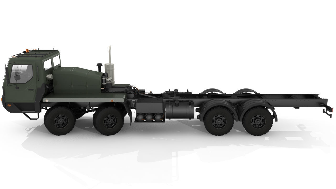 KRAZ -7634 3D model rigged | CGTrader