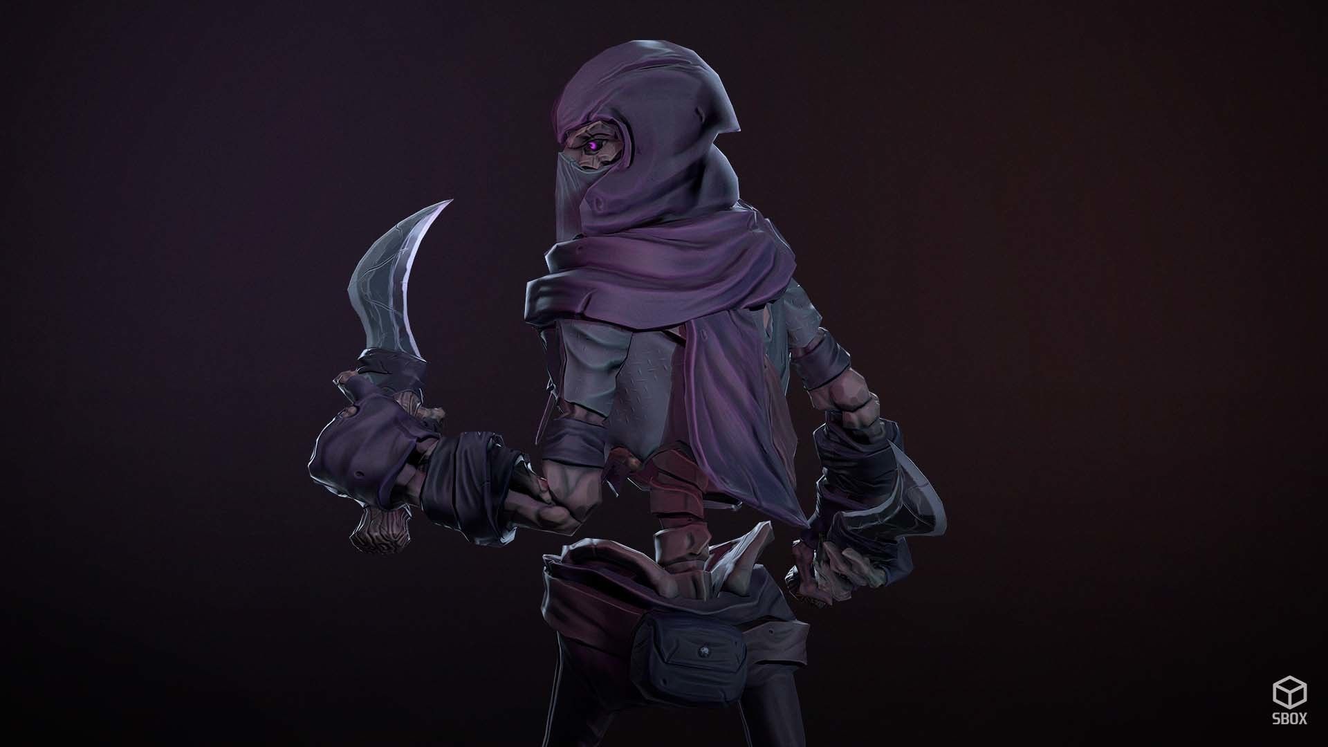 3D model Fantasy Skeleton Rogue 1 VR / AR / low-poly | CGTrader