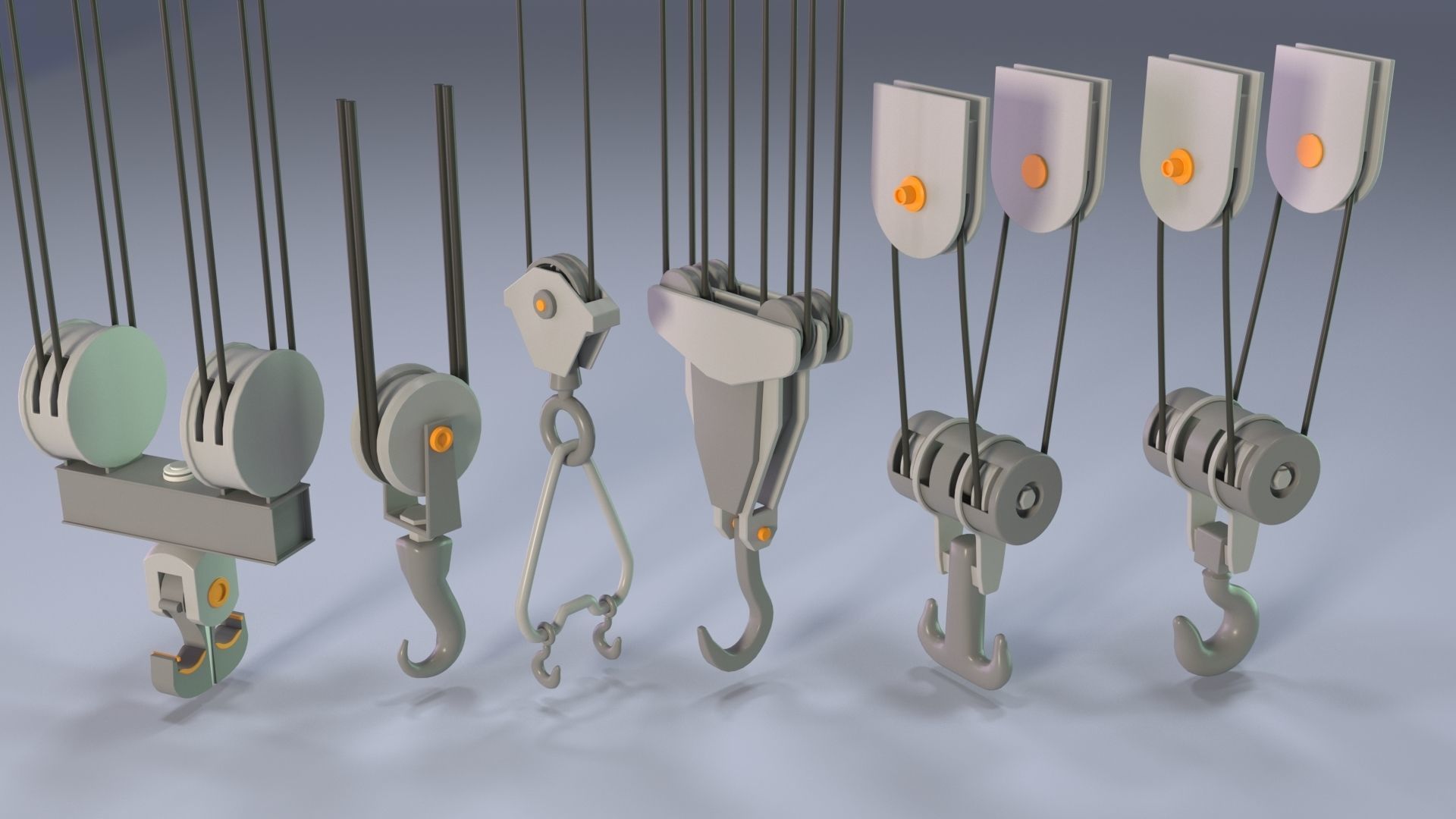 Industrial Kitbash 5 - 100 pieces 3D model | CGTrader