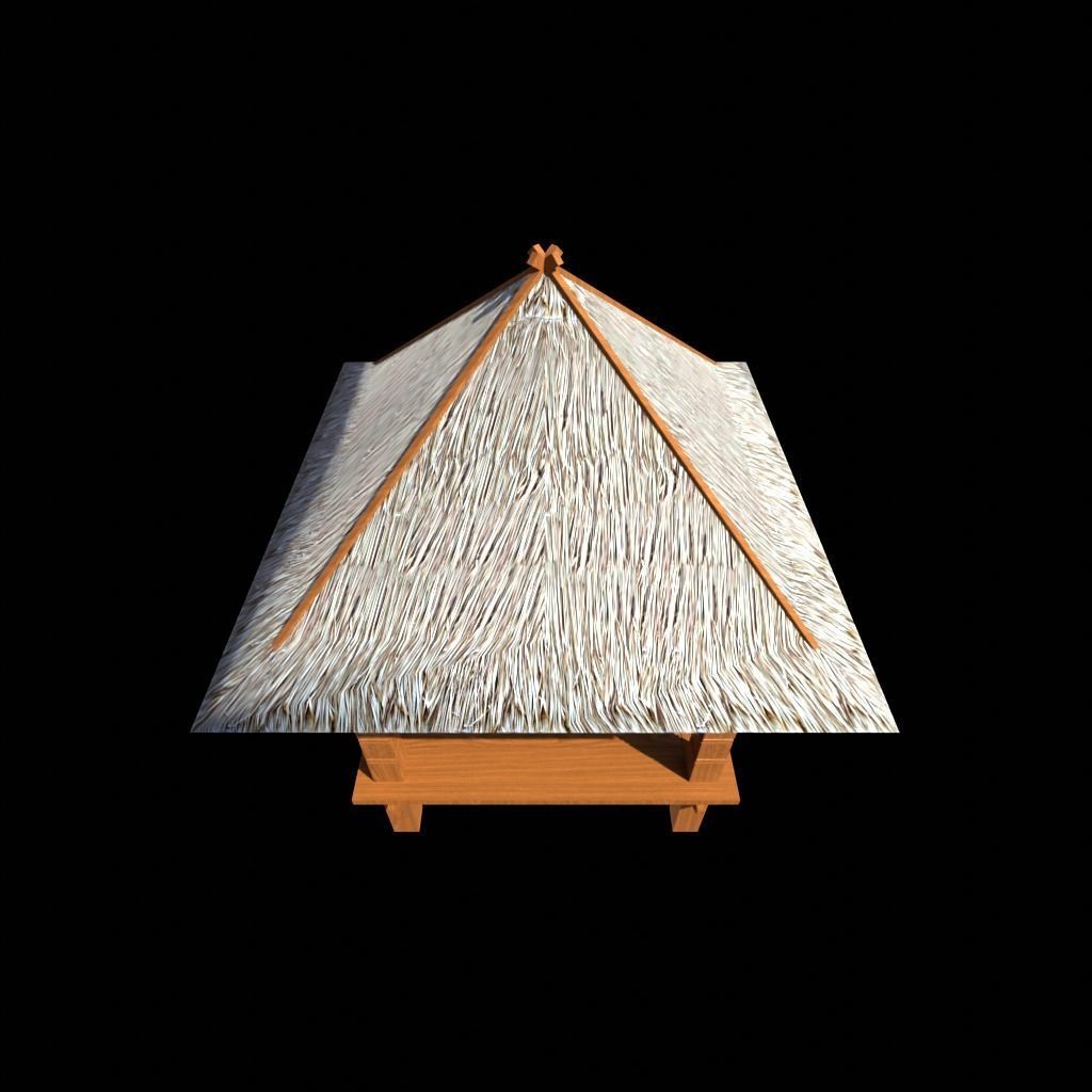 3D model Berugak Sekepat From Indonesia VR / AR / low-poly | CGTrader