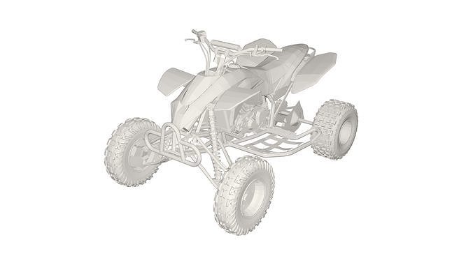 Quad bike 3D model | CGTrader