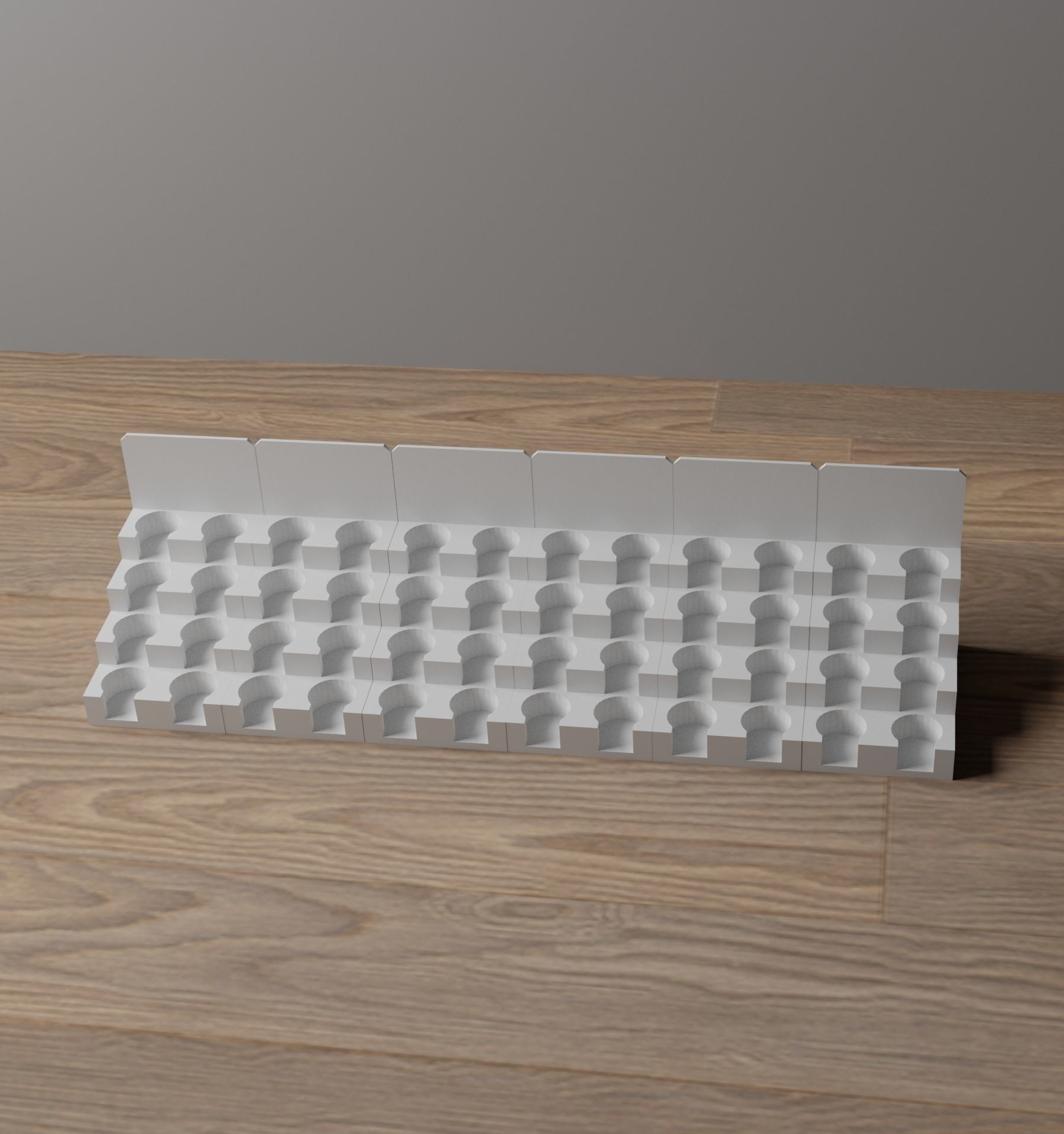 035H Corner 30x Citadel Paint Rack 3D model 3D printable | CGTrader