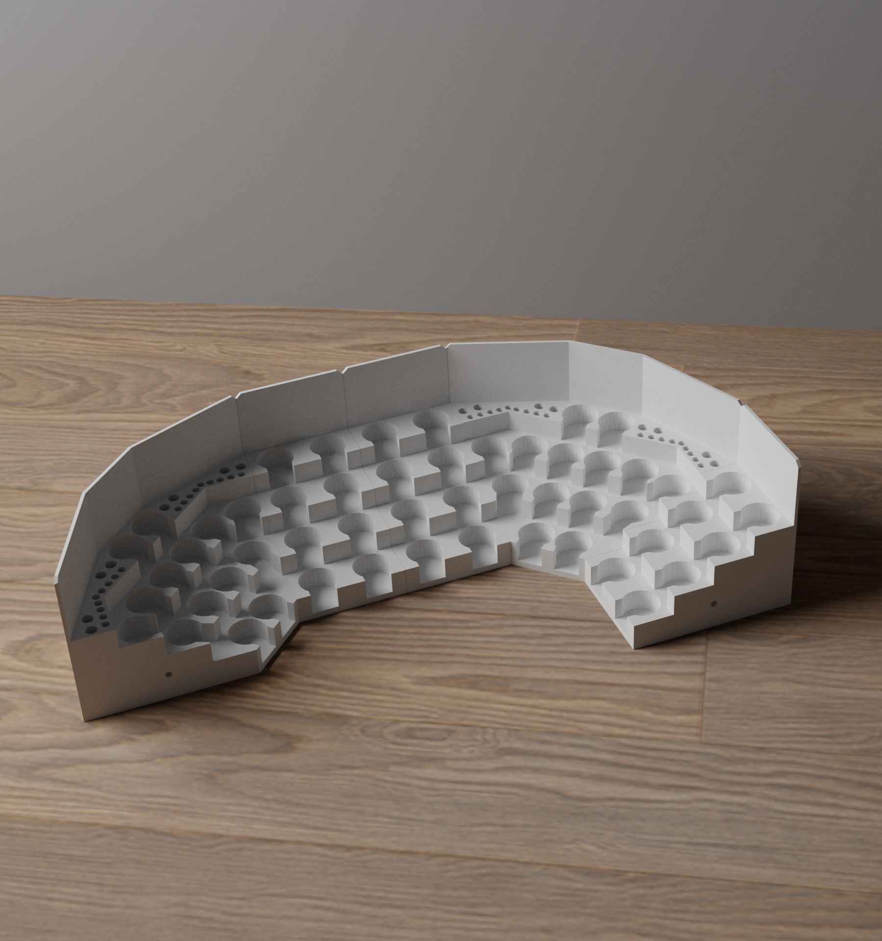 035H Corner 30x Citadel Paint Rack 3D model 3D printable | CGTrader