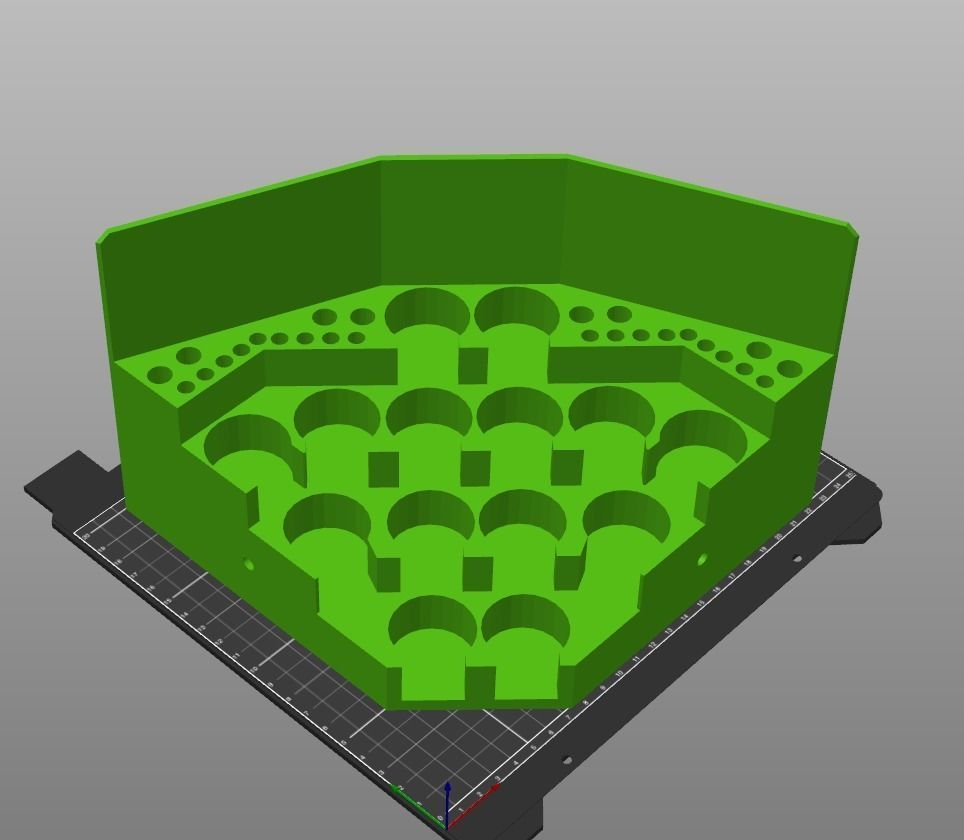 035H Corner 30x Citadel Paint Rack 3D model 3D printable | CGTrader