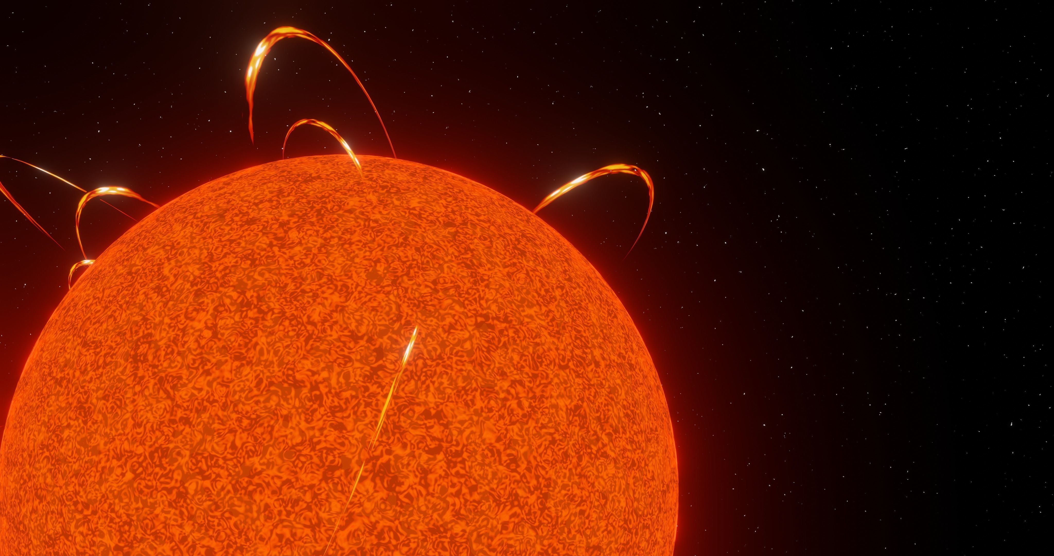 Procedural Sun 3D model animated | CGTrader
