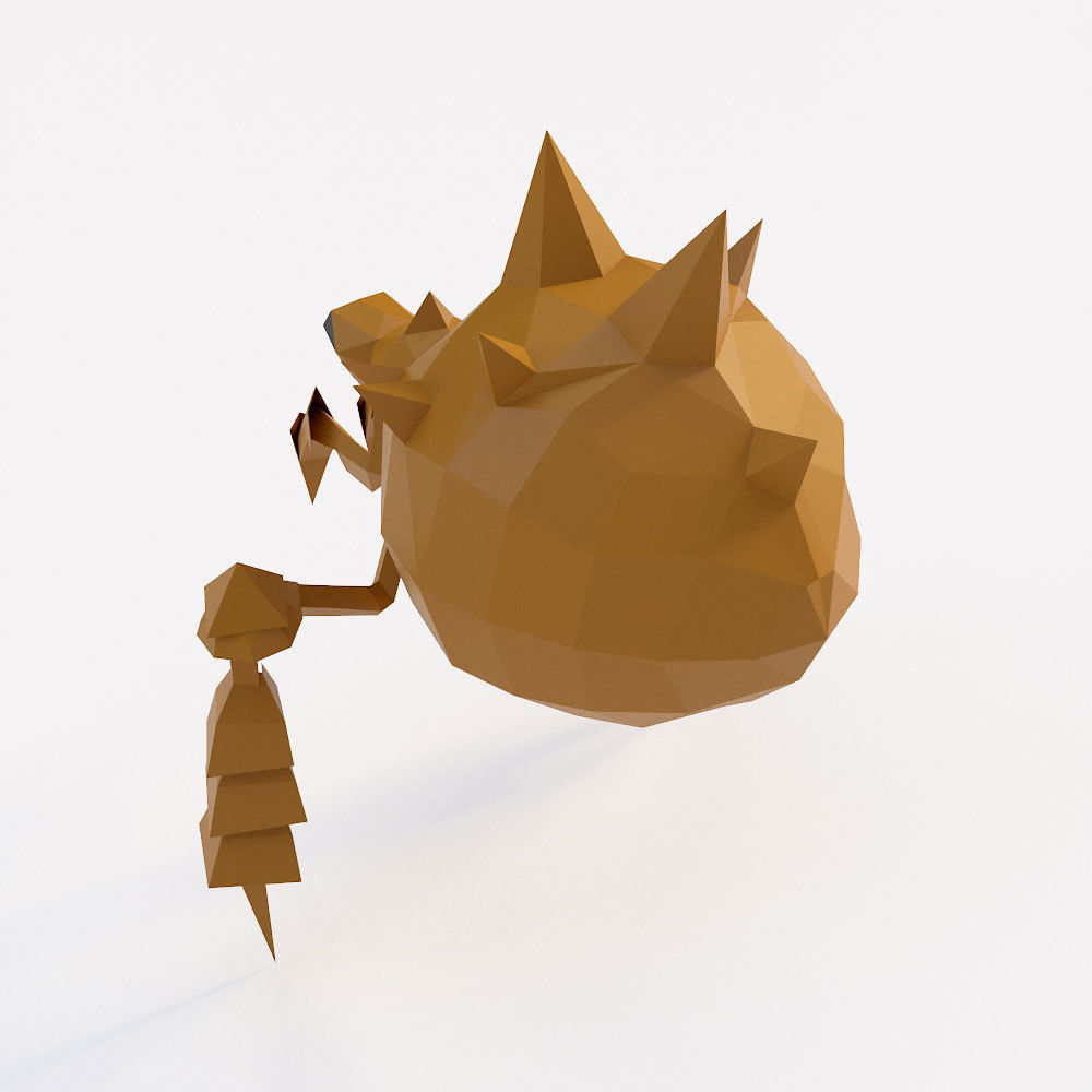 3D model Cartoon Spider 3d model VR / AR / low-poly | CGTrader