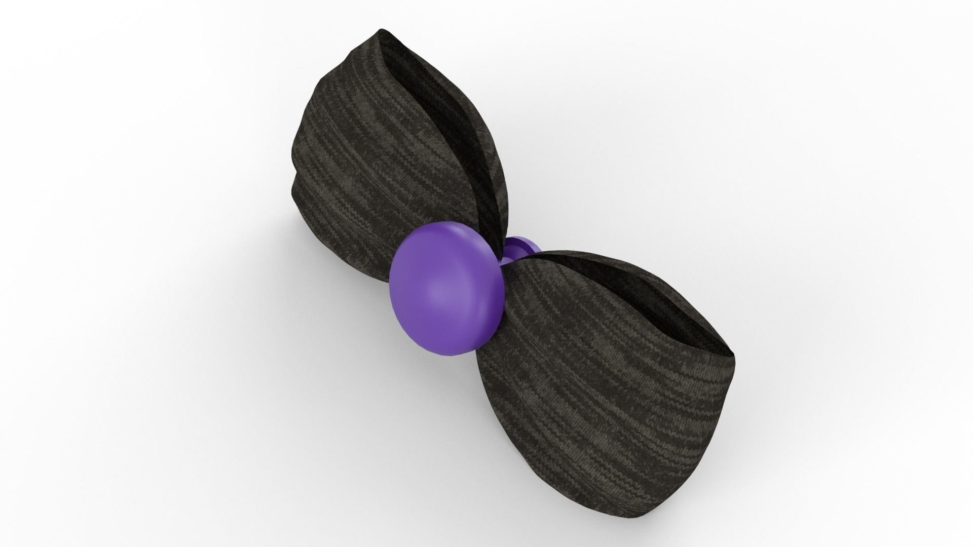 3D model Hair bow VR / AR / low-poly | CGTrader