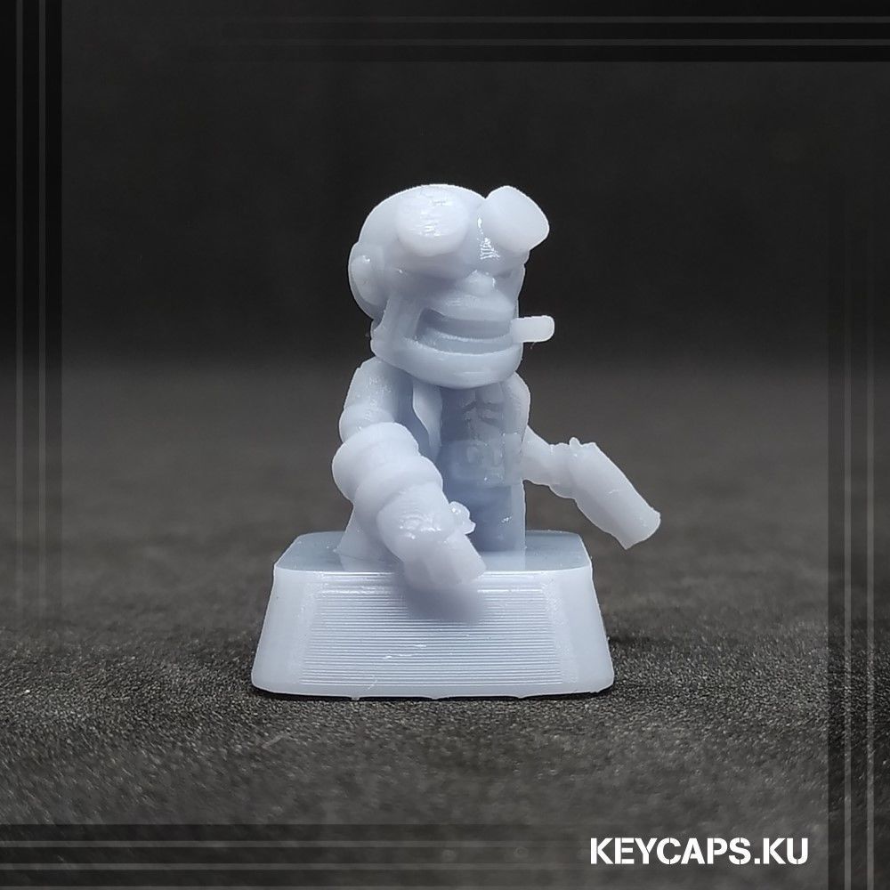 HELLboy Keycap keycaps tooned chibi ready to print 3D model 3D ...