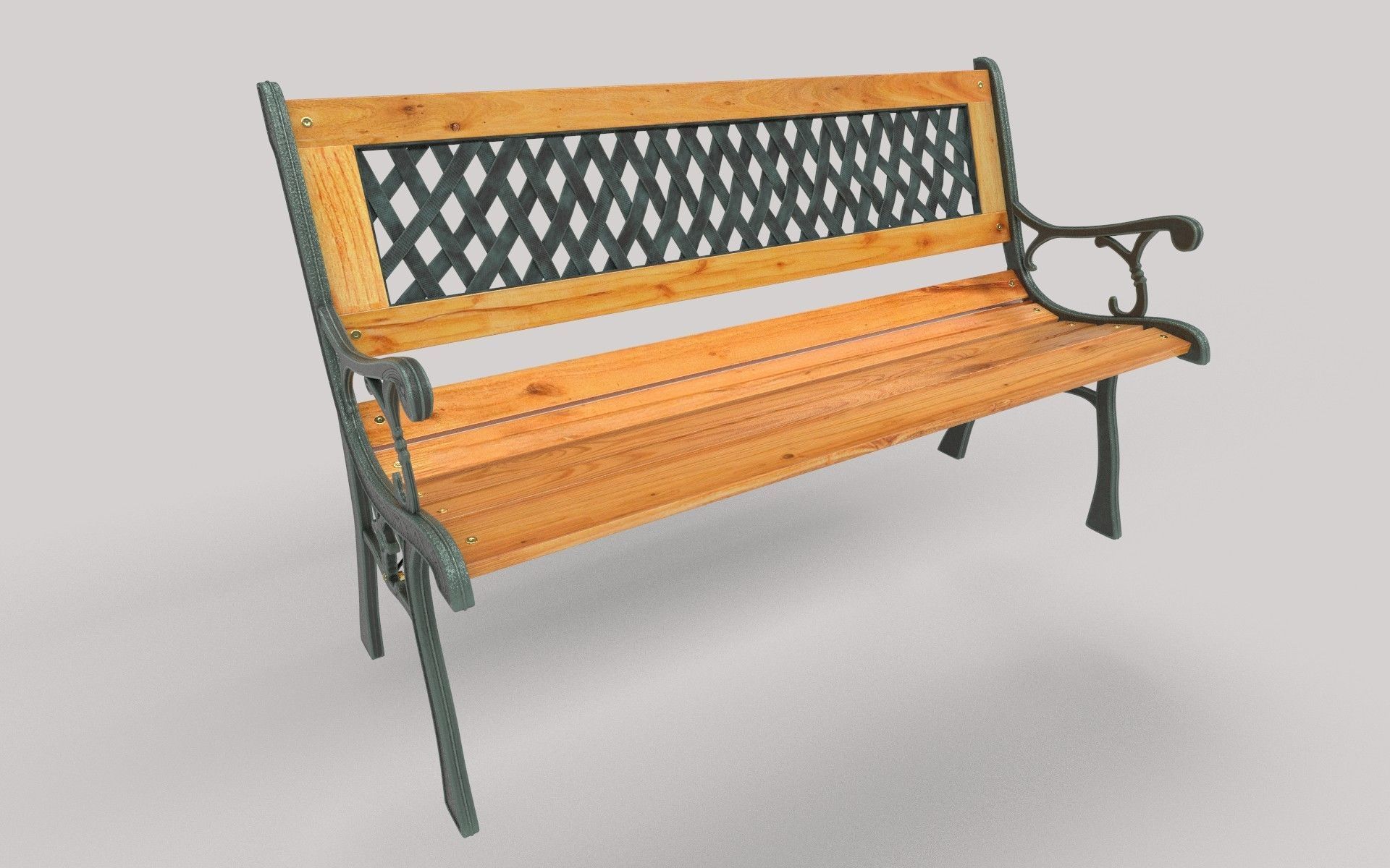 3D model Park Branch VR / AR / low-poly | CGTrader