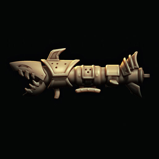 Jinx Fishbone Rocket Keyholder Arcane 3D model 3D printable | CGTrader