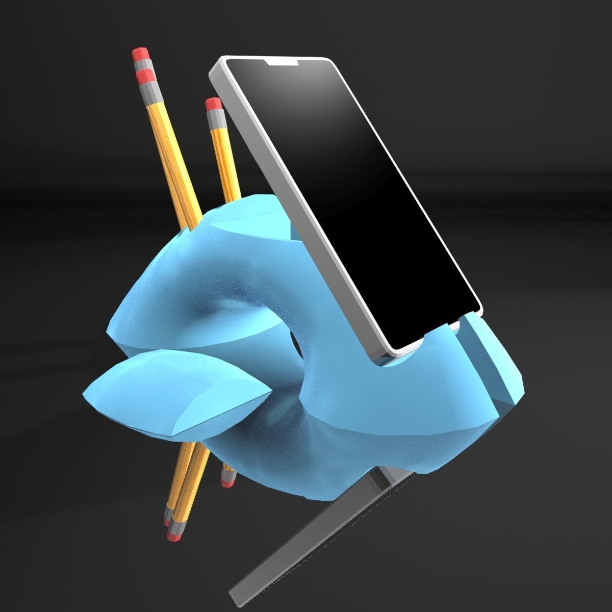 pencil case pencil box free 3D model 3D printable | CGTrader