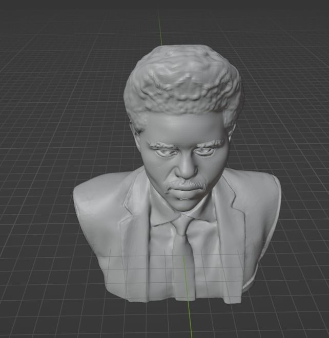 The Weeknd bust 3D model 3D printable | CGTrader