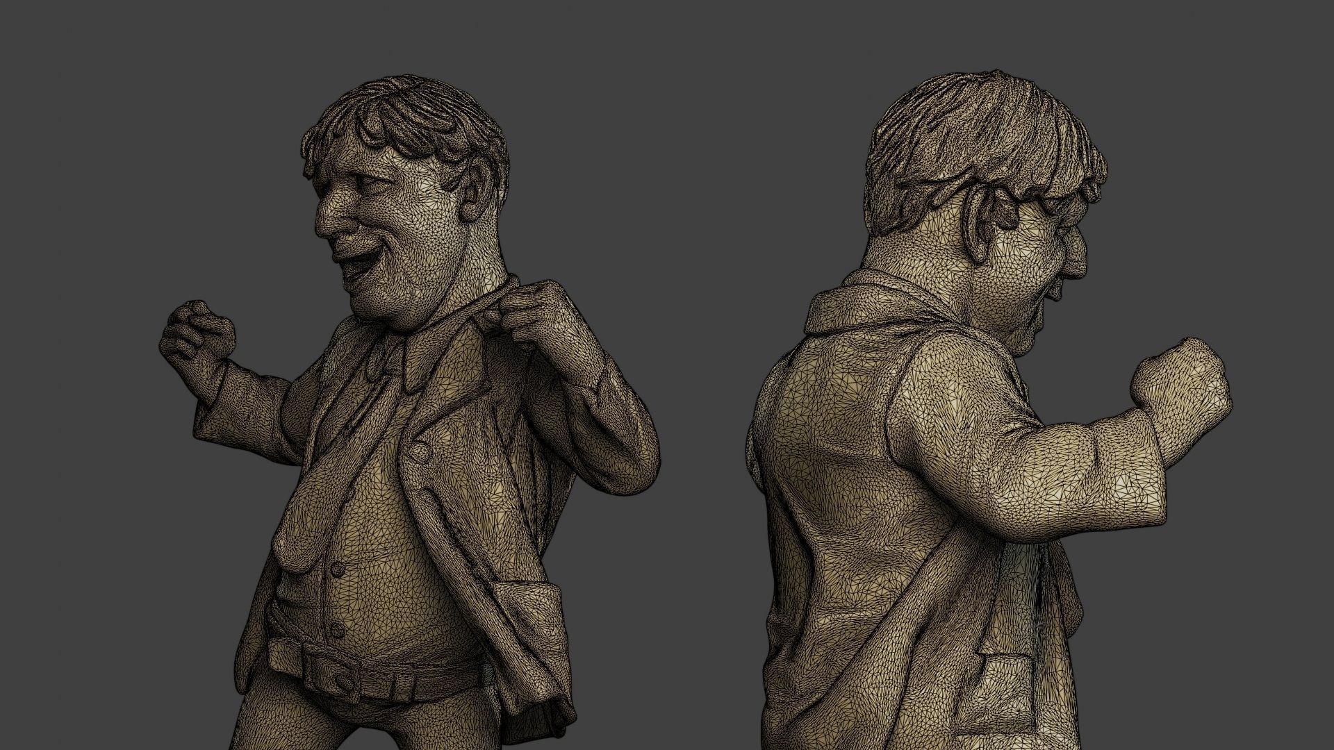 Boris Johnson Dance Meme 3D model 3D printable | CGTrader
