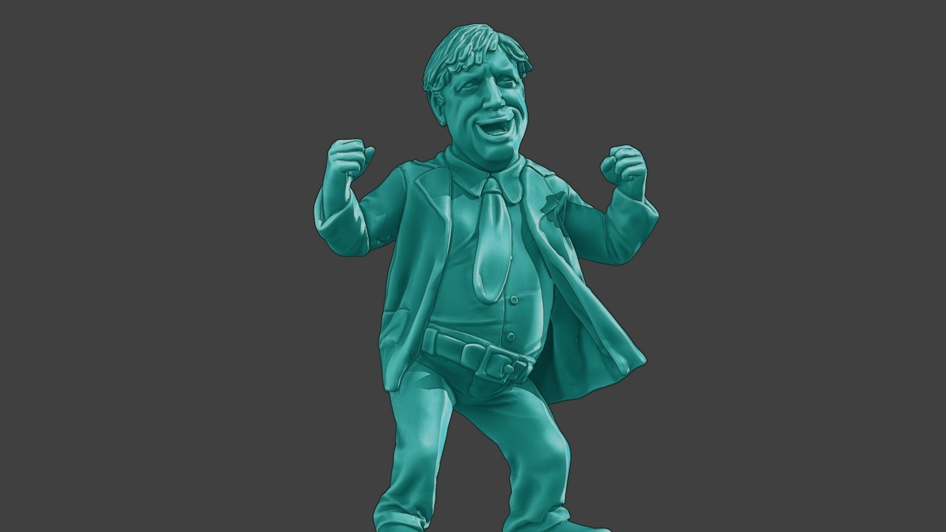 Boris Johnson Dance Meme 3D model 3D printable | CGTrader
