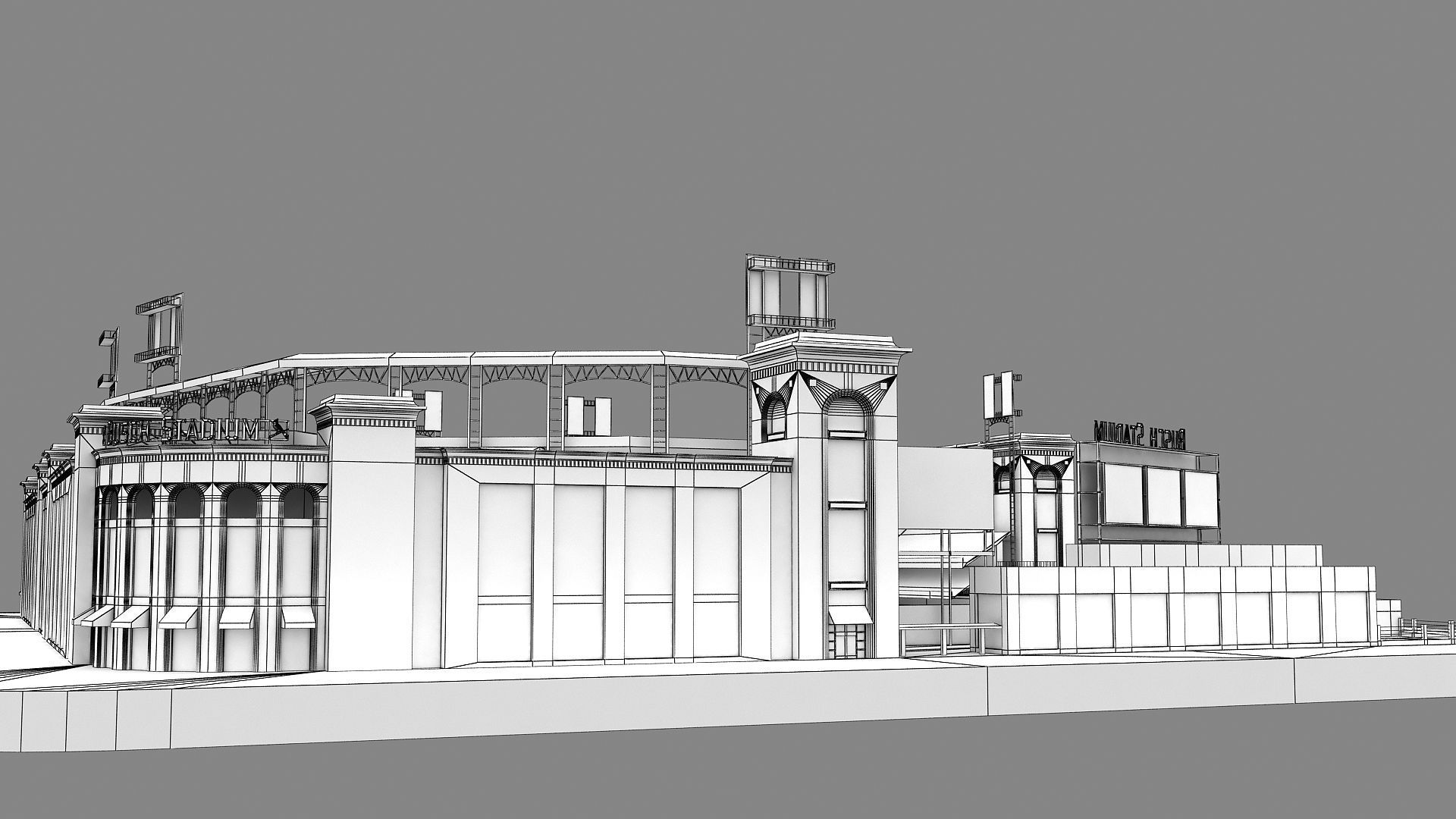 Busch Baseball Stadium 3d Model 3D model | CGTrader