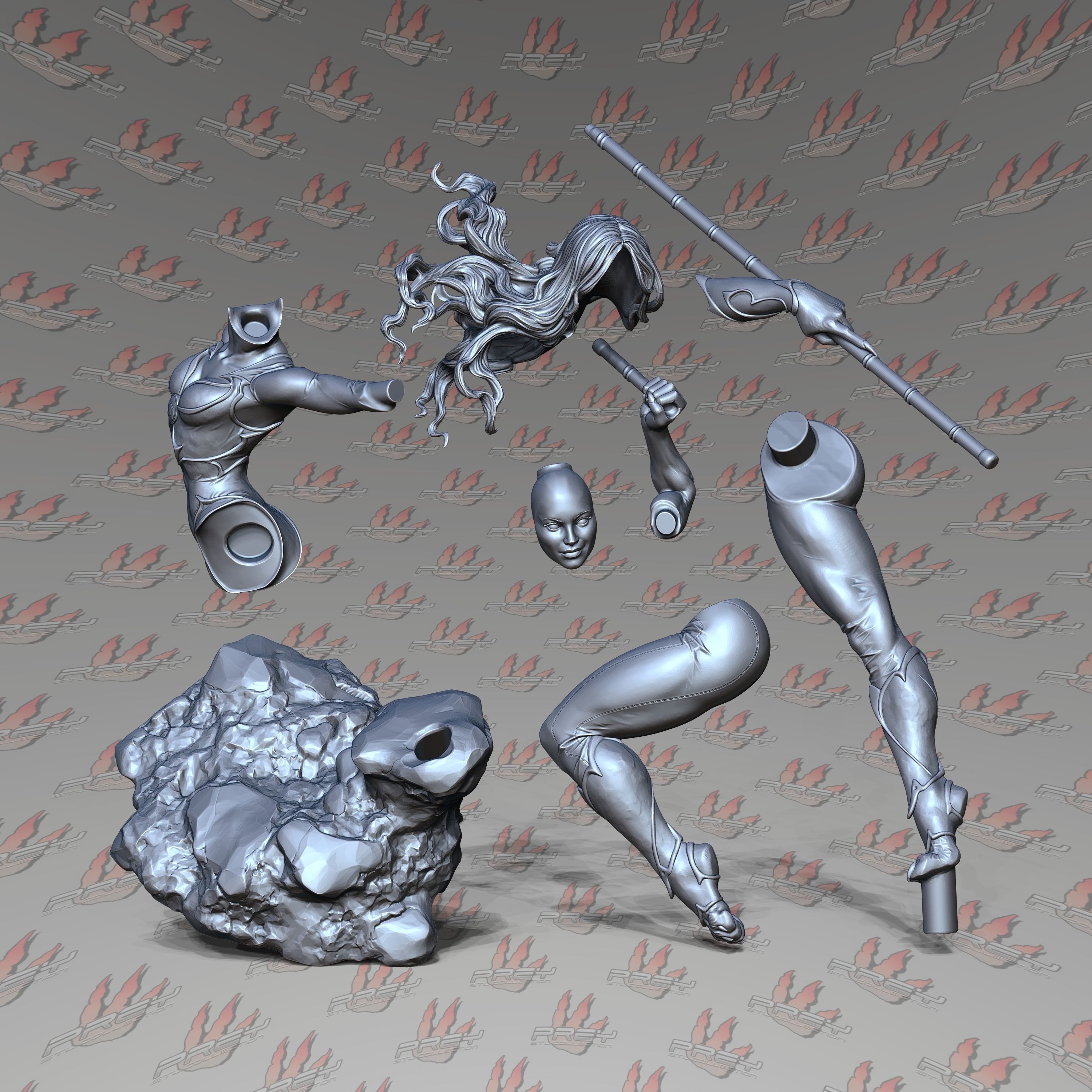 Cheetara 1-10 3D model 3D printable | CGTrader