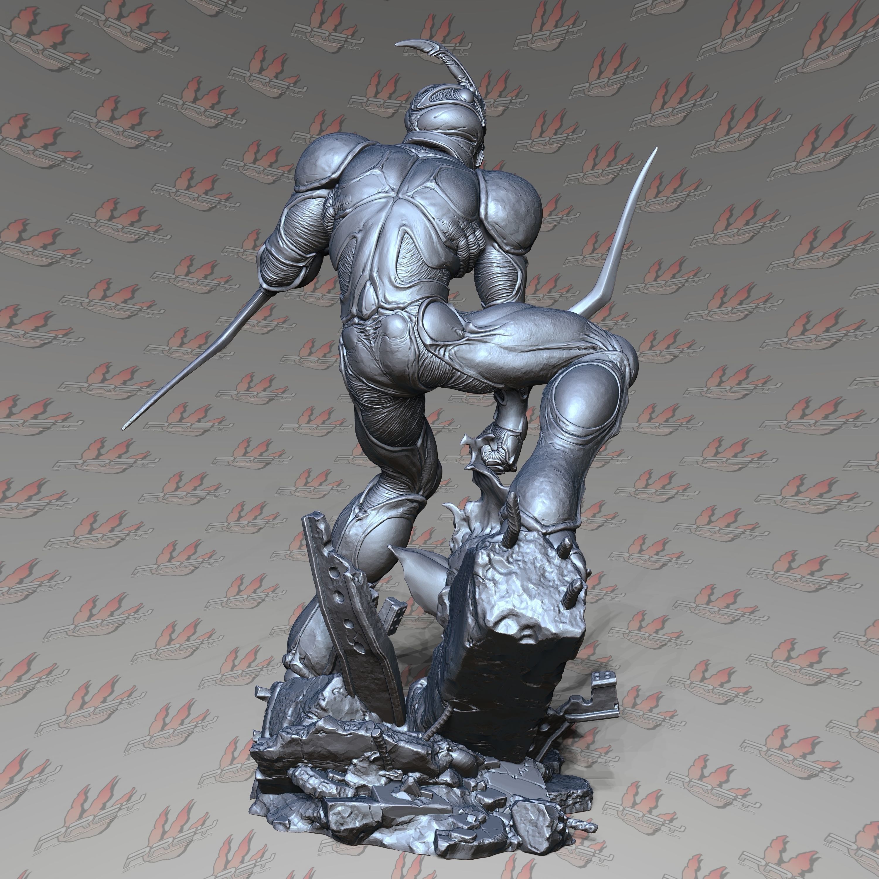 Guyver 32mm 3D model 3D printable | CGTrader