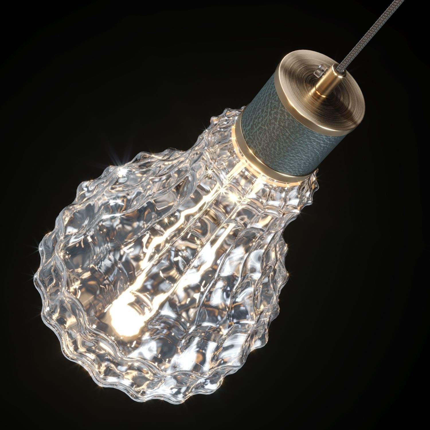Hanging ceiling lamp ROS Lampatron 3D model | CGTrader