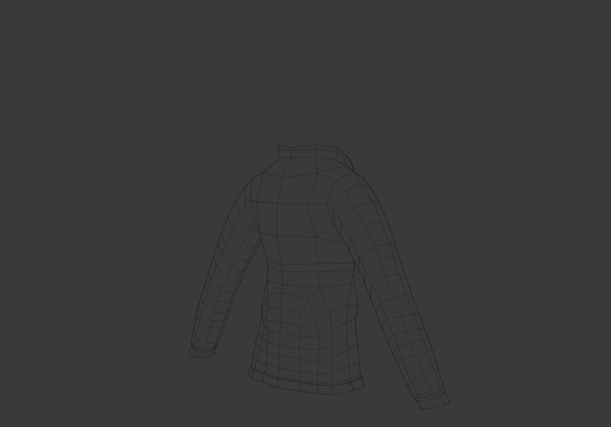 chic cartoon jacket 3D model | CGTrader