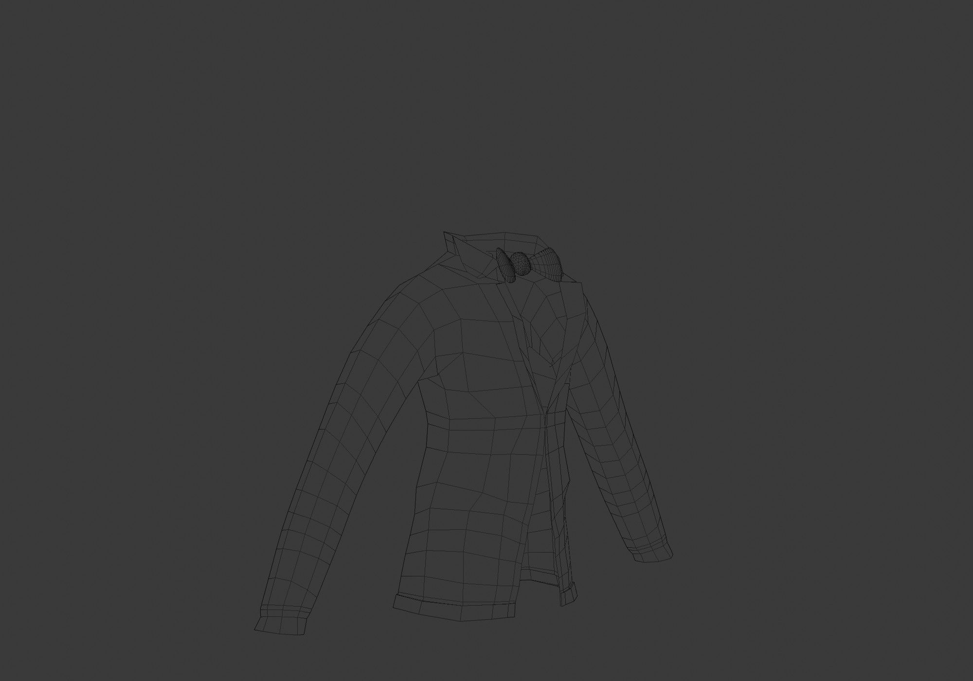 chic cartoon jacket 3D model | CGTrader