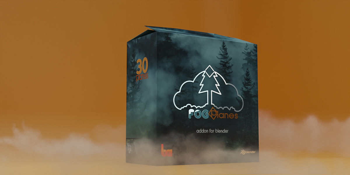 Fog Planes - Addon for Blender 3D model | CGTrader