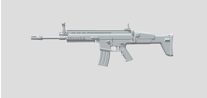 Rifle gun 3D model | CGTrader