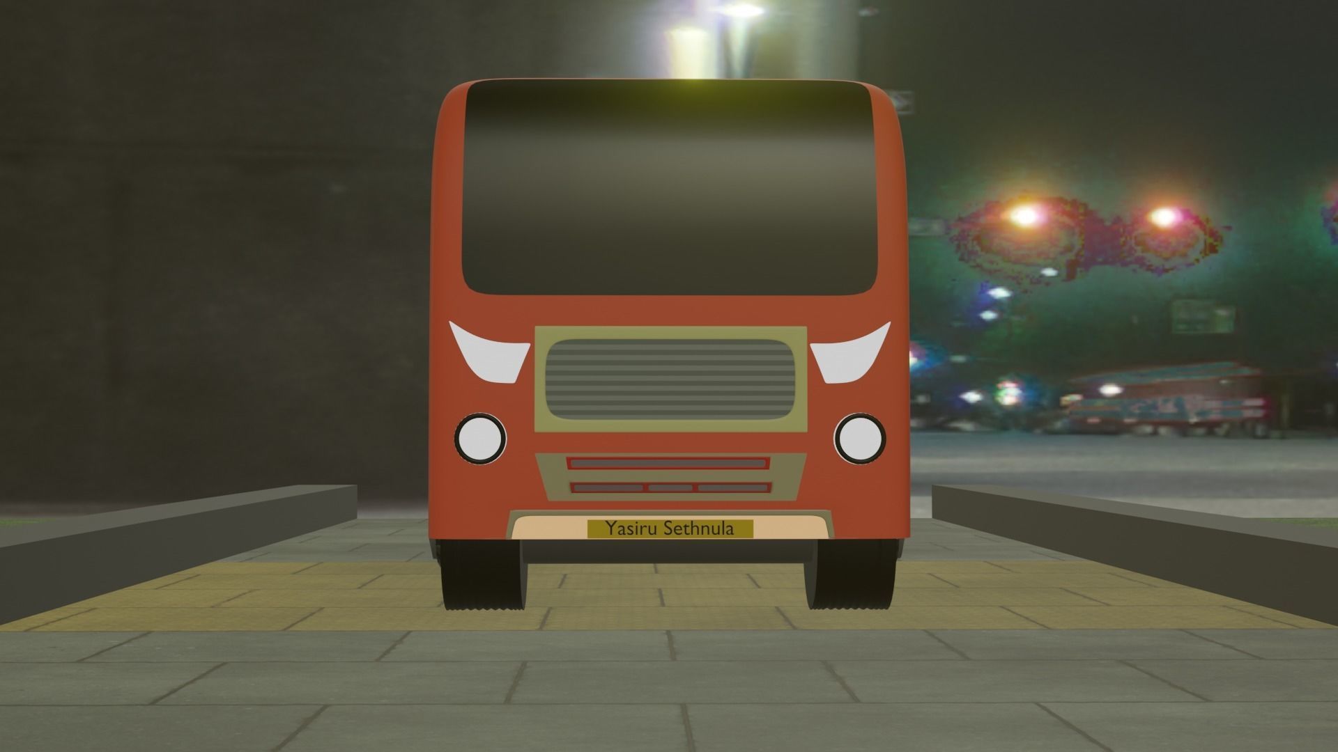 Free 3D bus model free 3D model | CGTrader