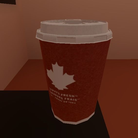 Tim Hortons Cup free VR / AR / low-poly 3D model | CGTrader
