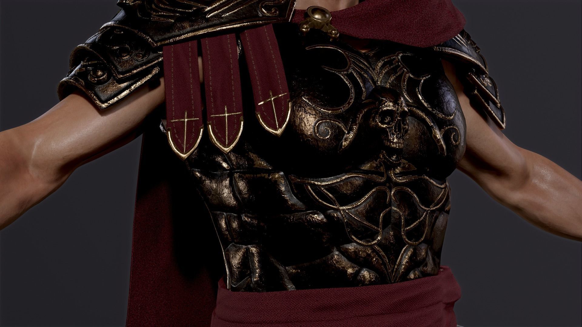 3D model ROMAN LEGION OFFICER VR / AR / low-poly | CGTrader