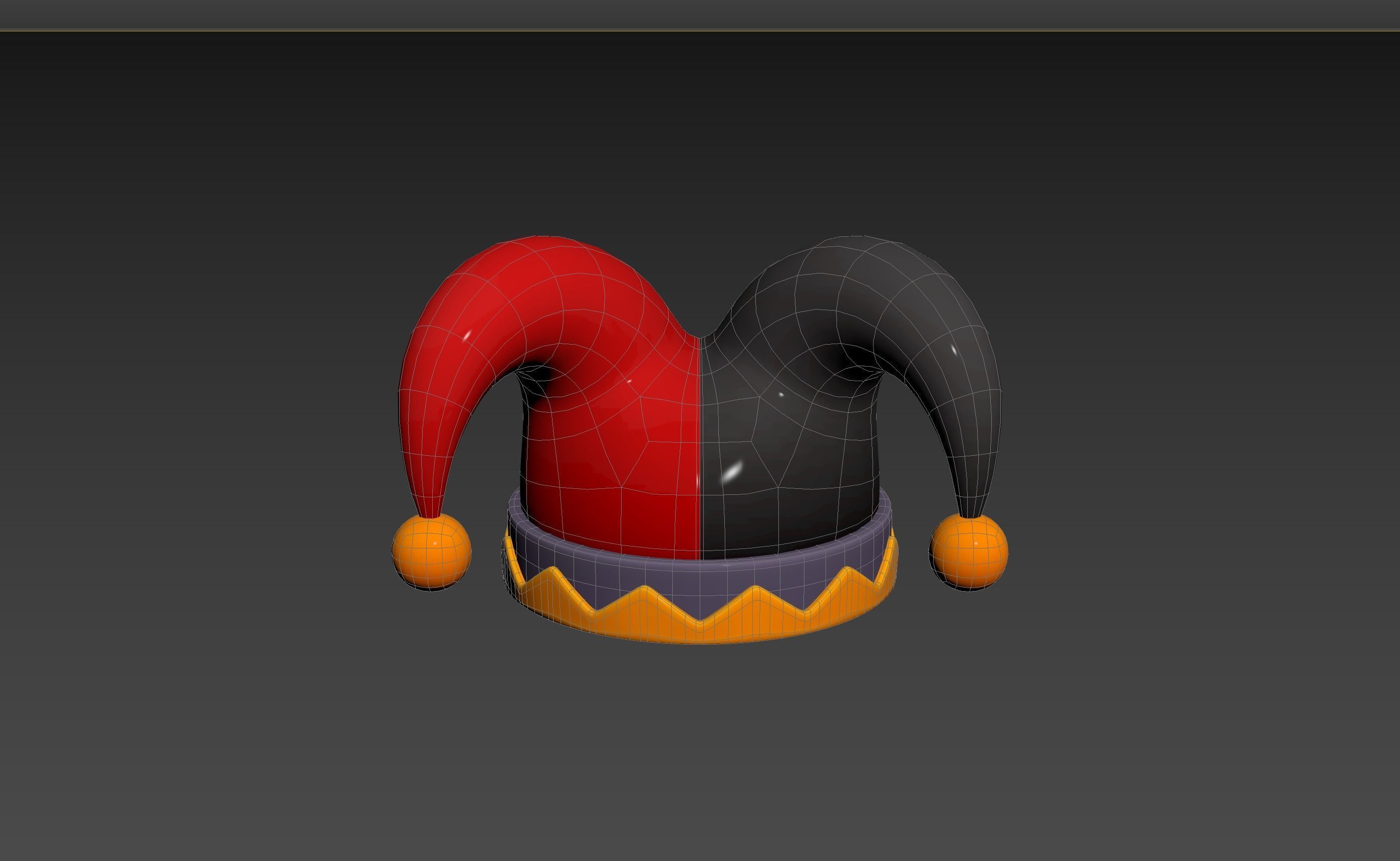 Prop116 Jester Hat 3D model | CGTrader