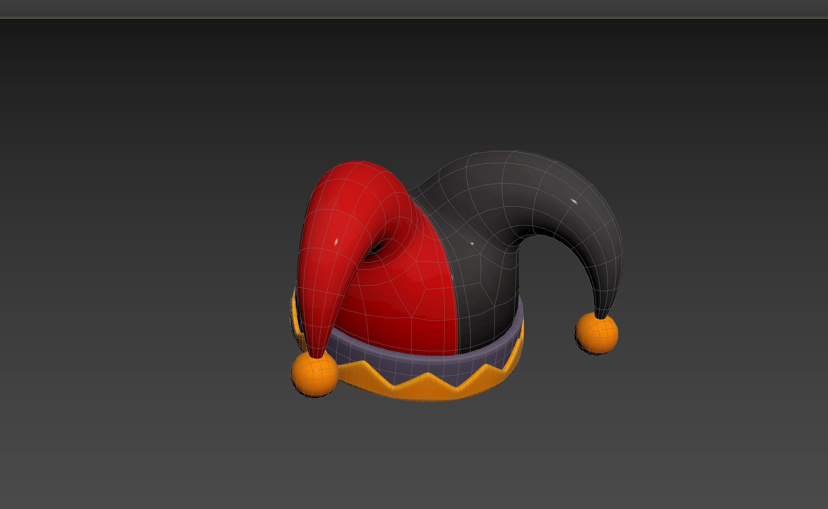 Prop116 Jester Hat 3D model | CGTrader