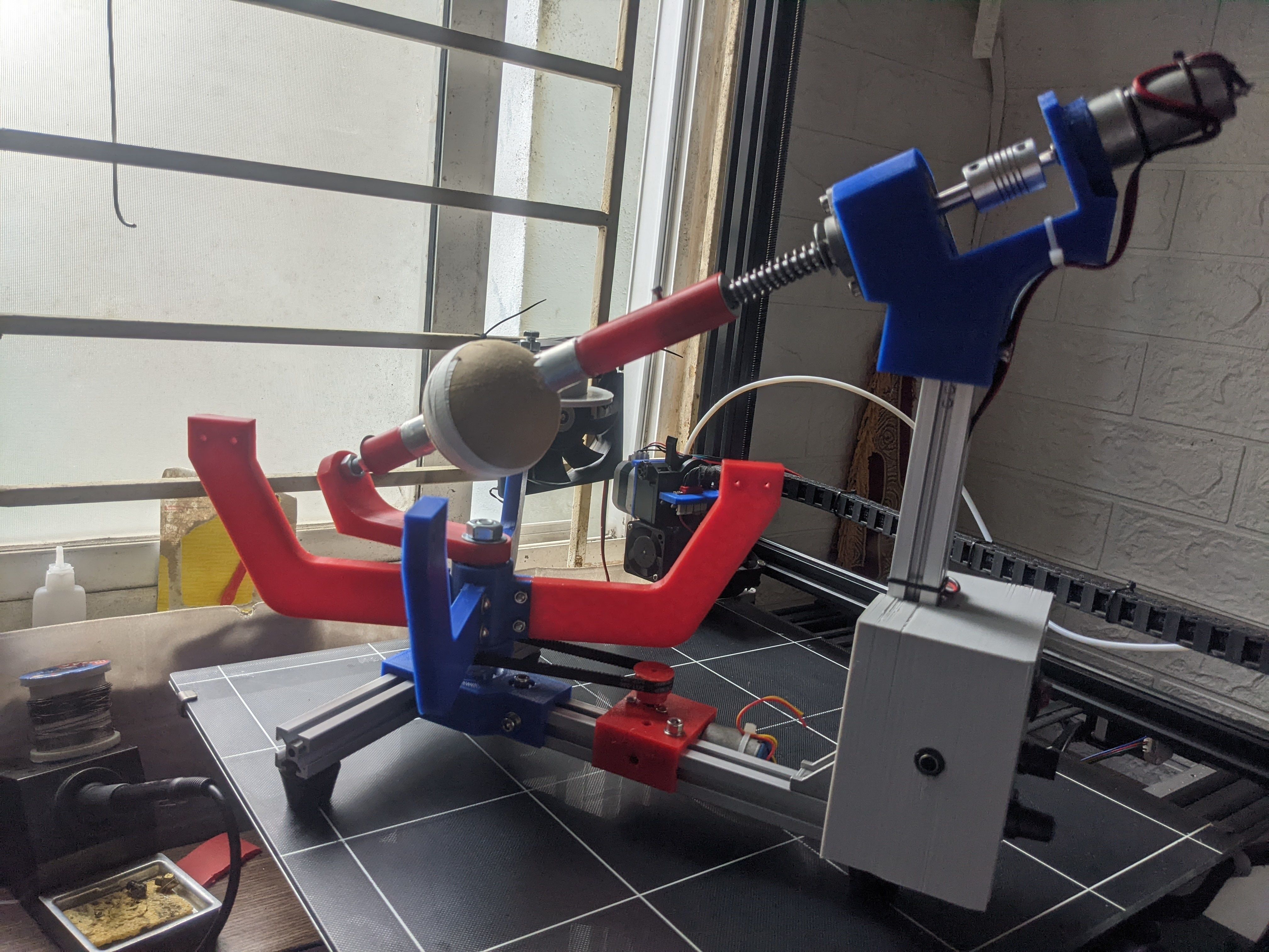 Making the Firework Shell Pasting Machine mini 3D model 3D printable ...