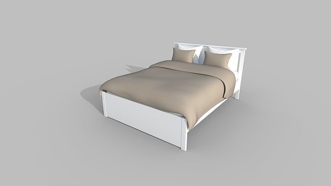 Bed frame 3D model | CGTrader