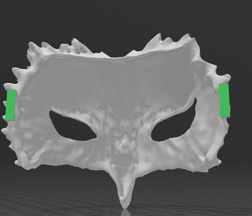 Owl Masquerade Mask 3D model 3D printable | CGTrader