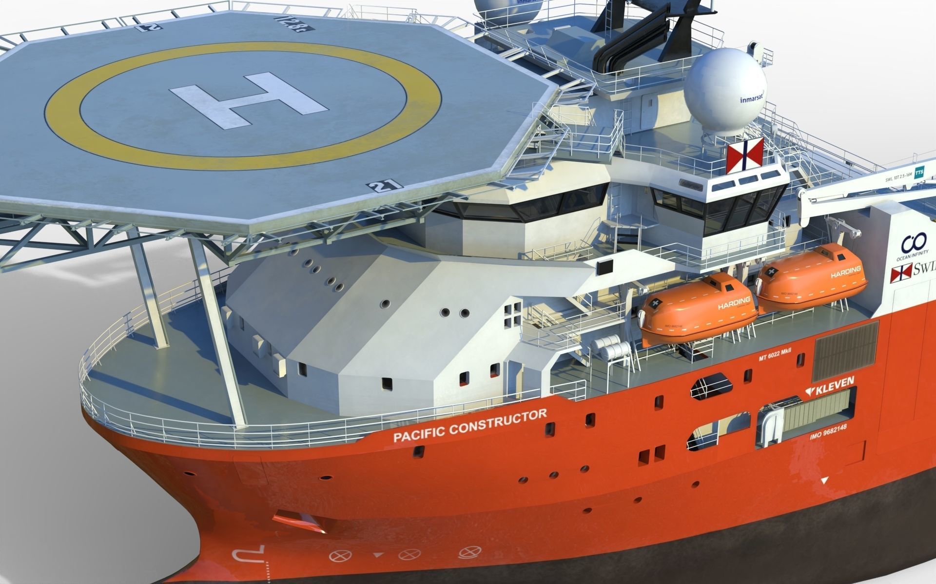 Offshore Platform Supply Vessel 3D model | CGTrader