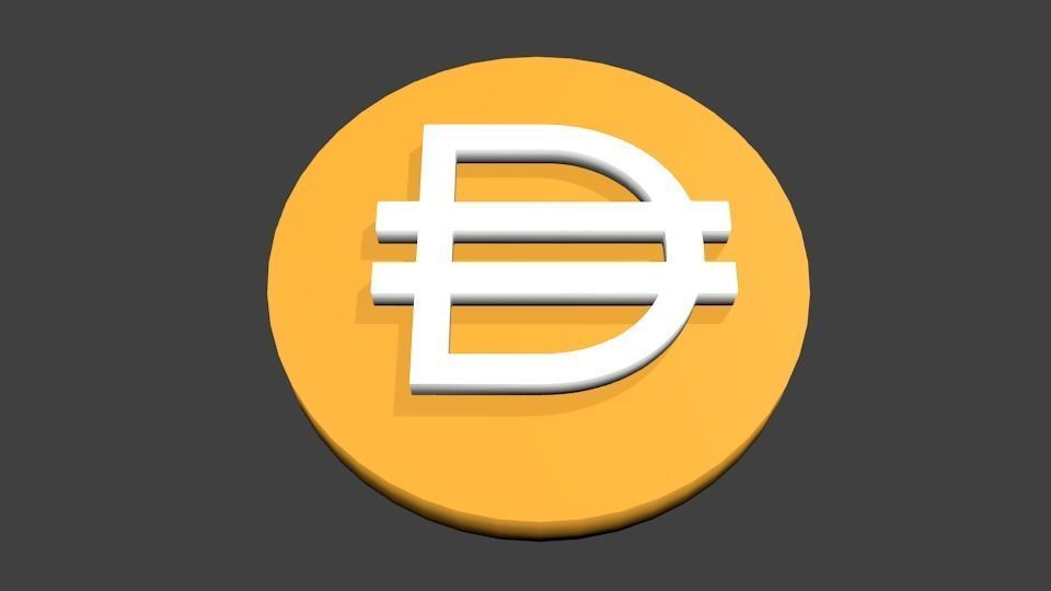 DAI LOGO 3D model | CGTrader