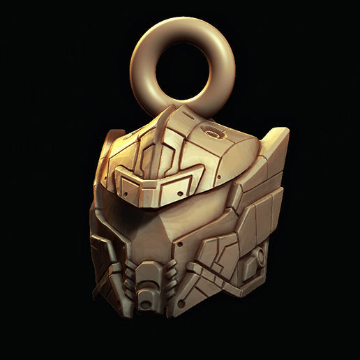 Gipsy Avenger Pacific Rim 2 keychain 3D model 3D printable | CGTrader