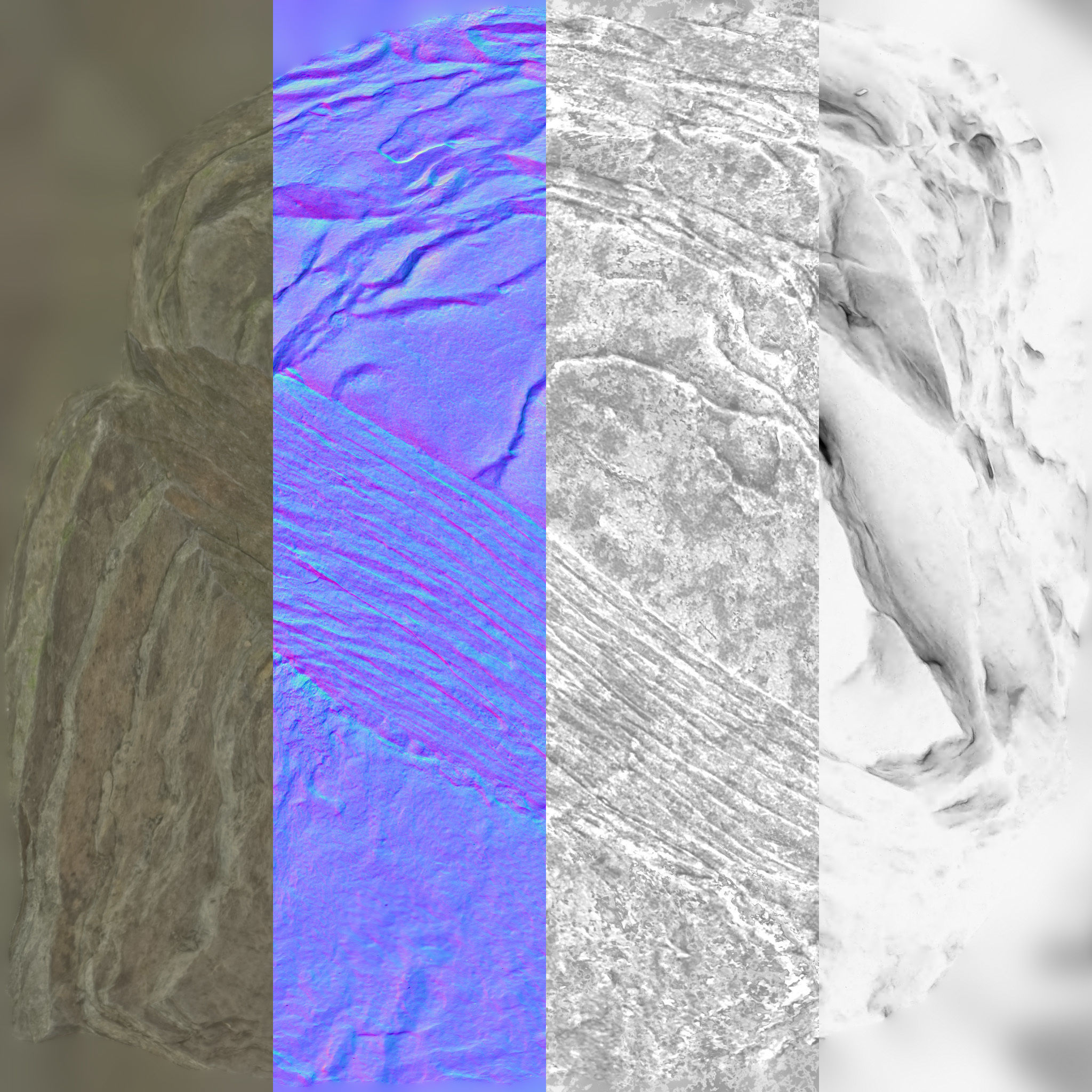 Stones for Ingame Use free VR / AR / low-poly 3D model | CGTrader