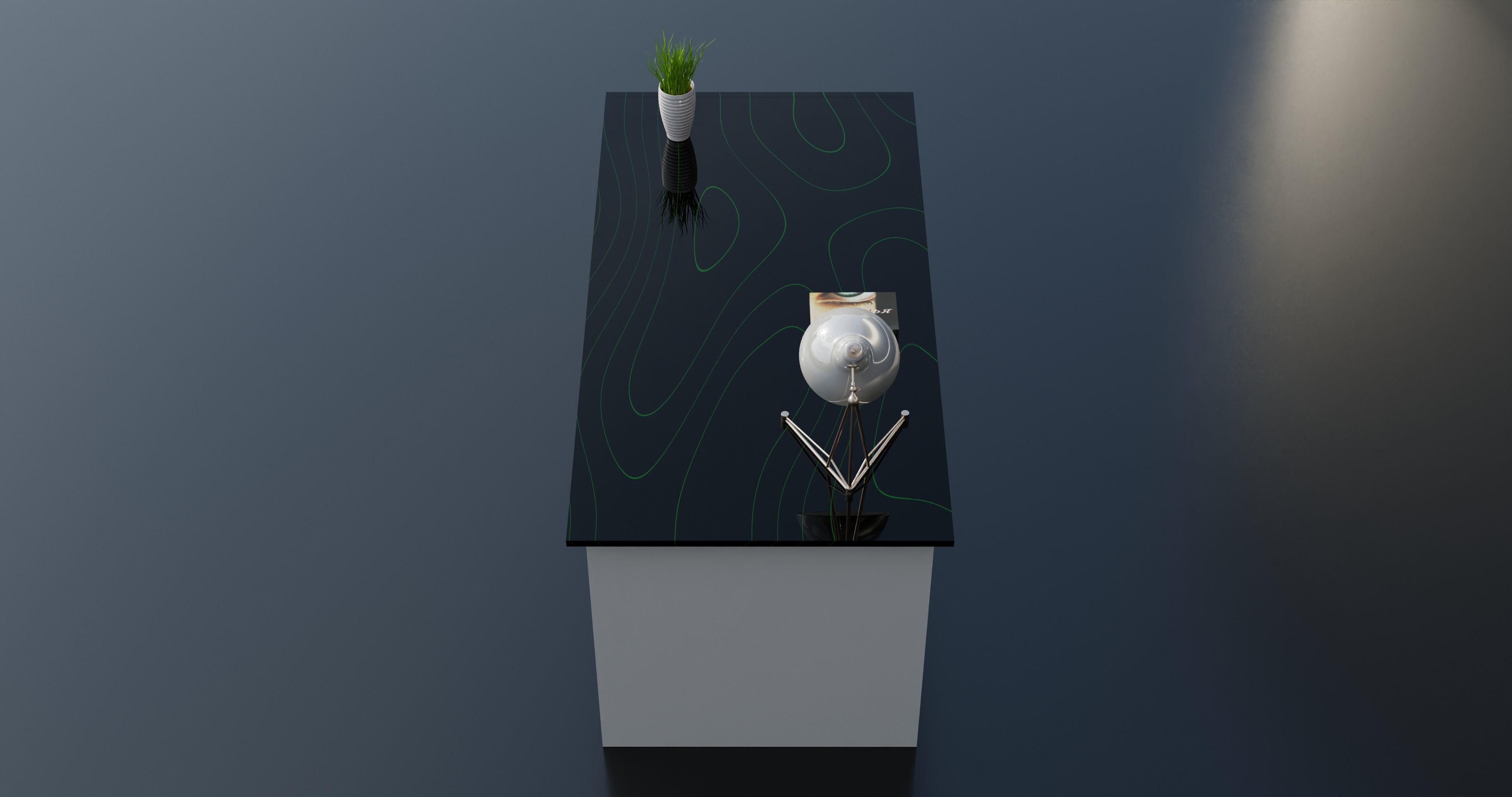 Office Smart Table1 3D model | CGTrader