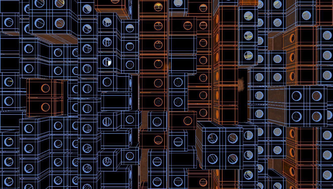 Mega Building - capsule style 3D model | CGTrader