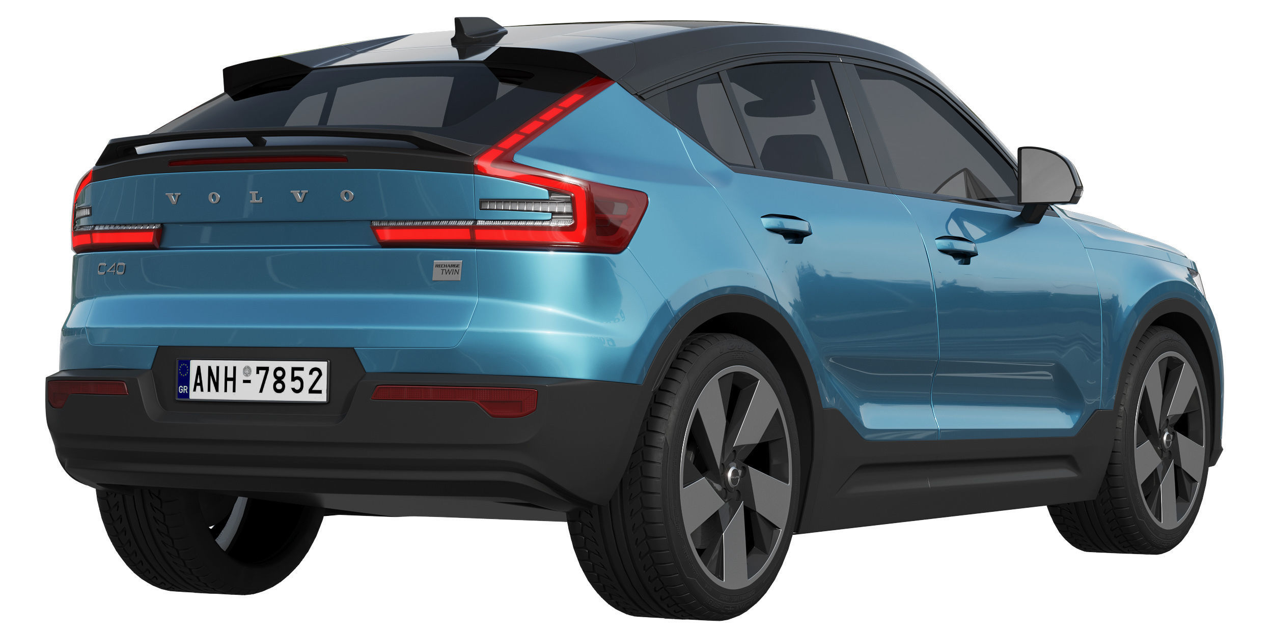 Volvo C40 Recharge 3D model | CGTrader
