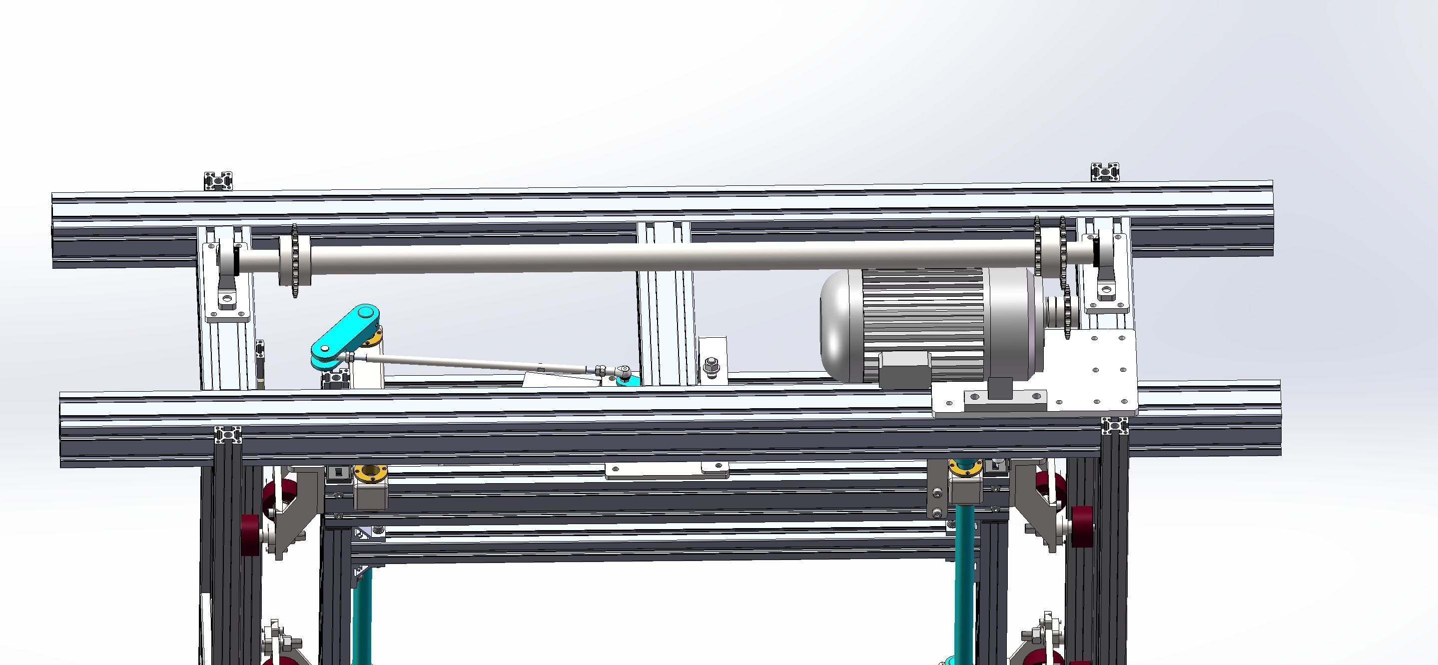 Plastic box stacking conveyor 3D model | CGTrader