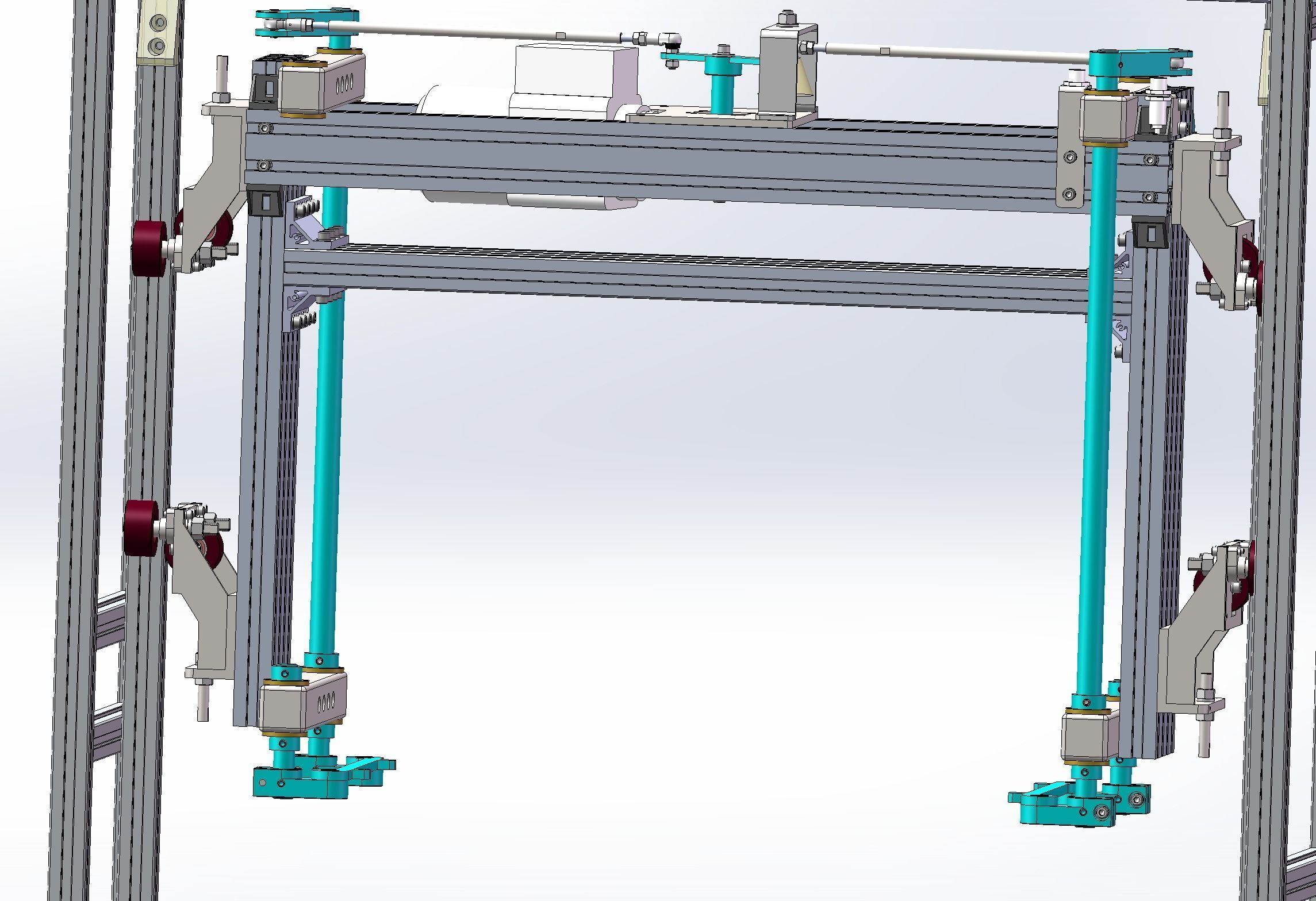 Plastic box stacking conveyor 3D model | CGTrader