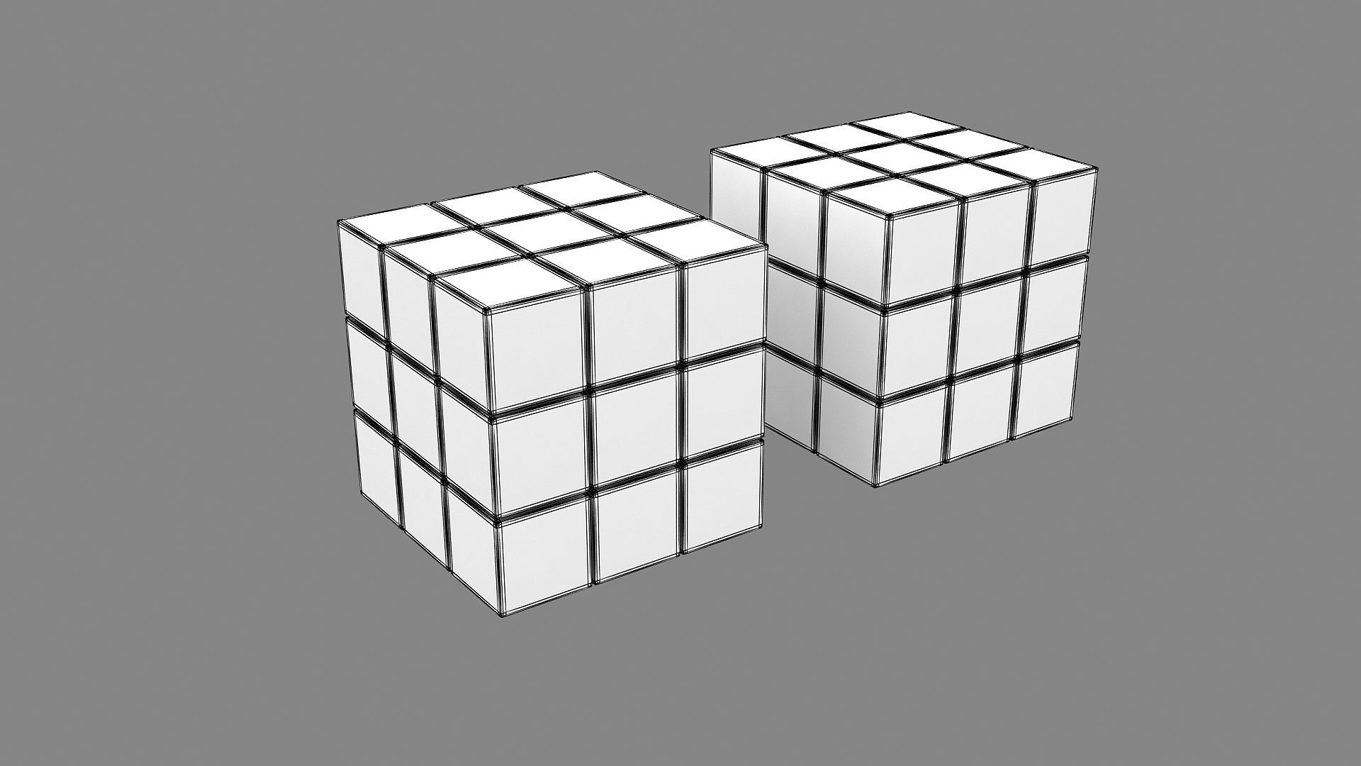 Rubiks Cube 3d Model 3D model | CGTrader